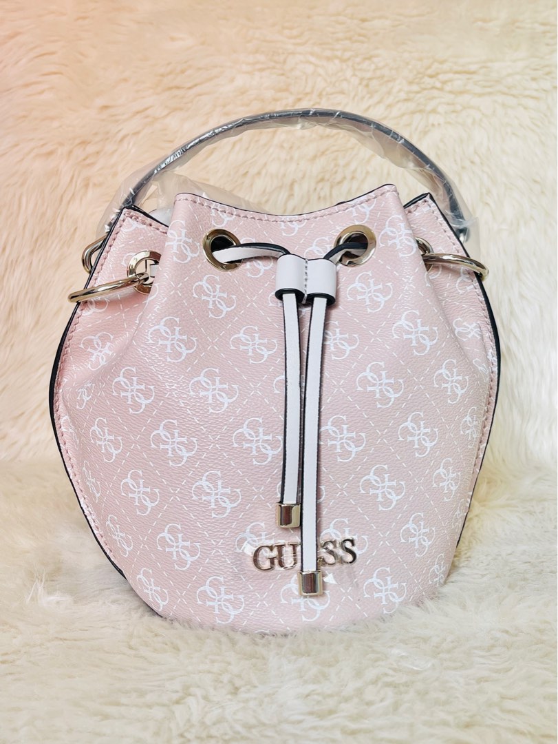 Guess Two-way Bucket Bag, Women's Fashion, Bags & Wallets, Cross-body ...