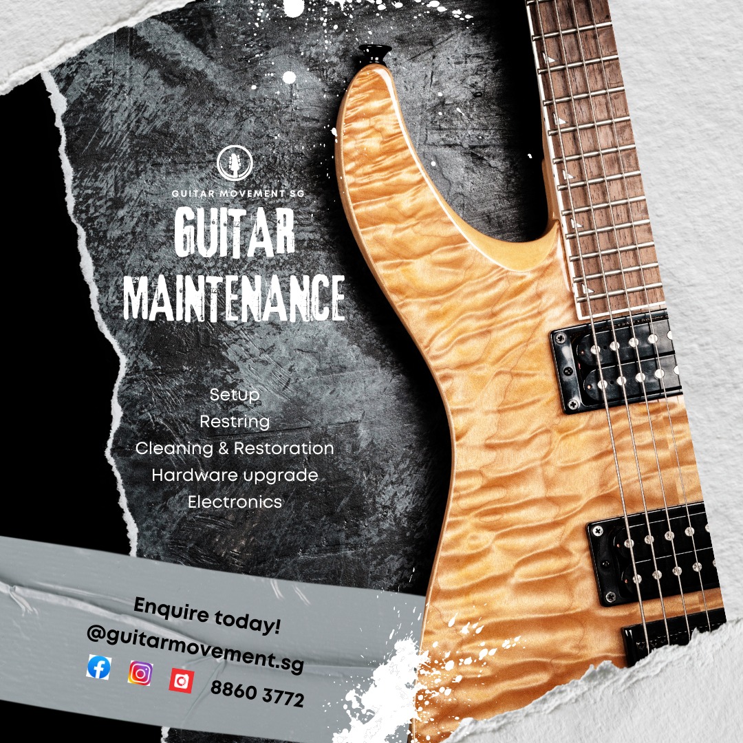 Guitar Servicing! (By appointment only) (Repair, Restring, Refurbishing ...