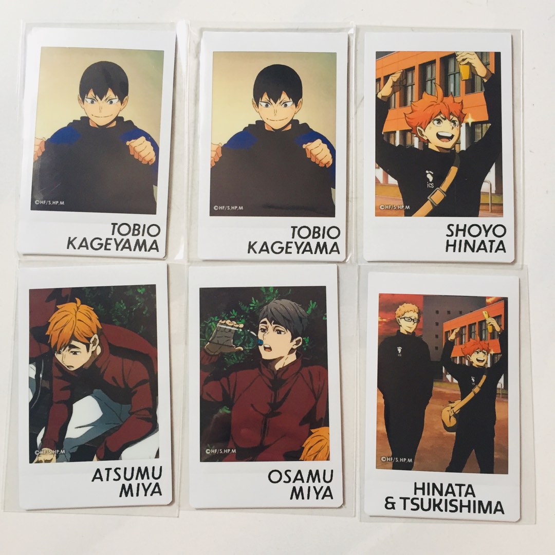 Haikyuu Autumn & Winter Polaroid, Hobbies & Toys, Collectibles ...
