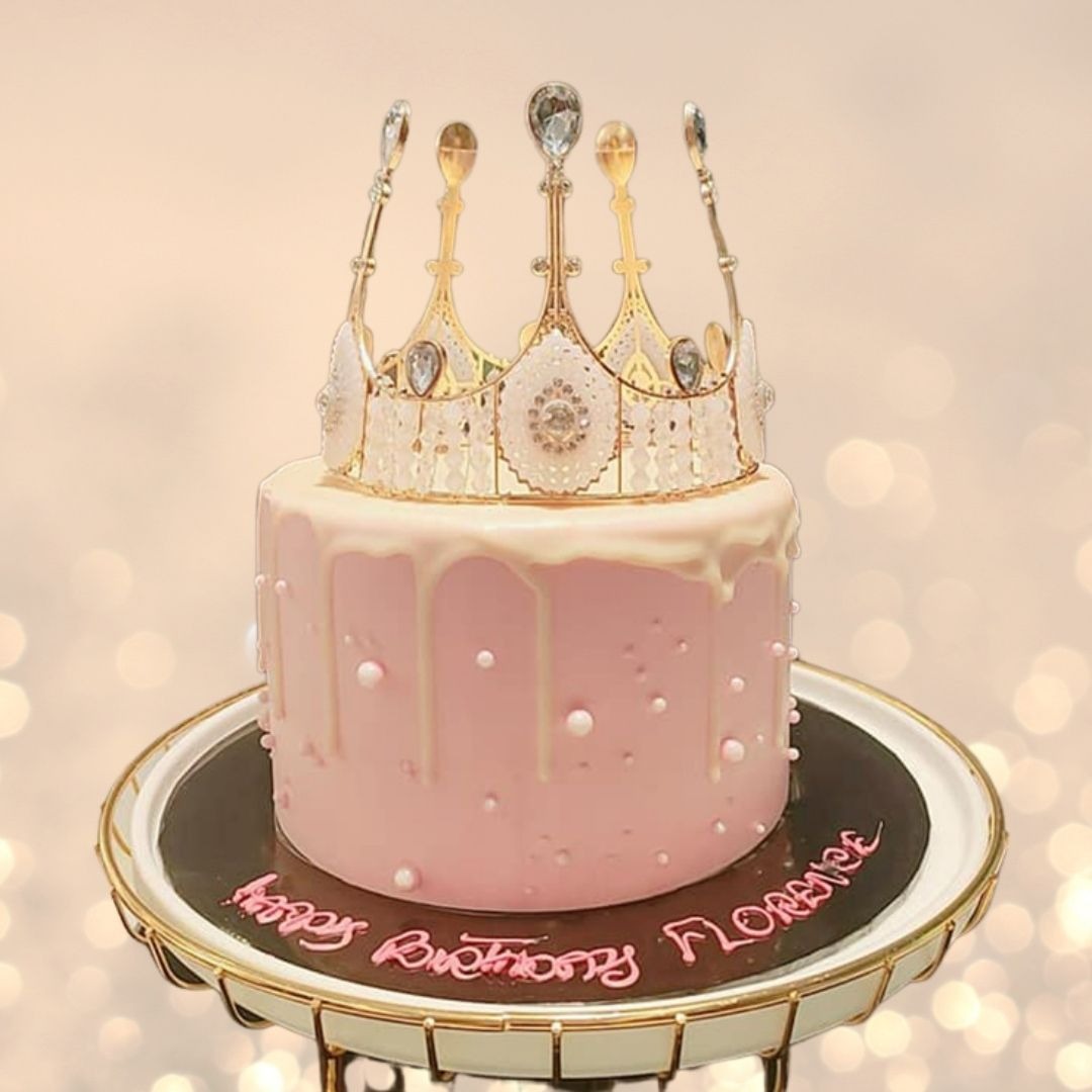 Halal-Certified Princess Tiara Cake, Food & Drinks, Homemade Bakes on ...