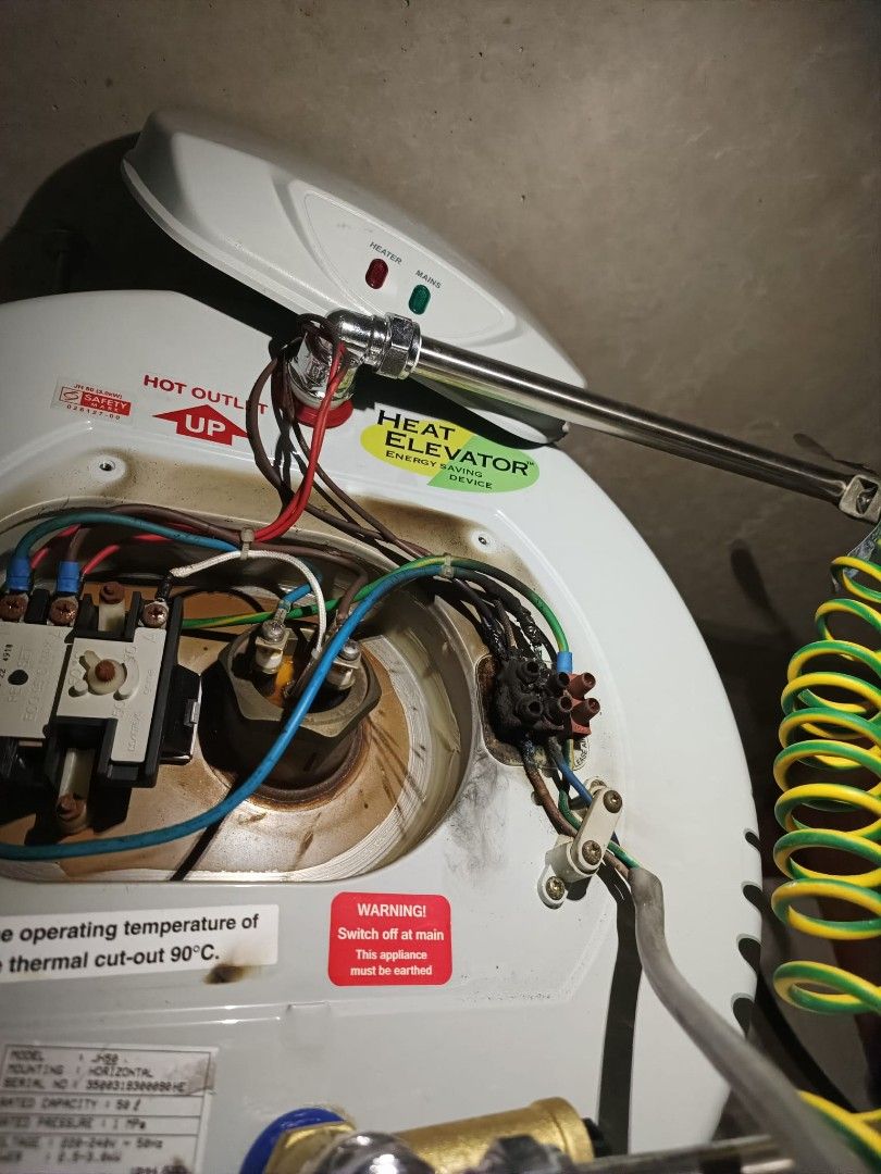 Heater storage leaking , Heater installation, toilet sink stopper ...