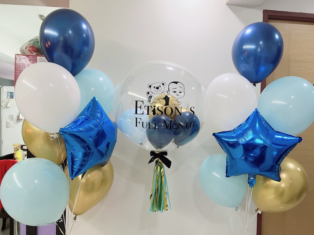 Helium Balloons , bubble balloons , birthday balloon , event balloons ...