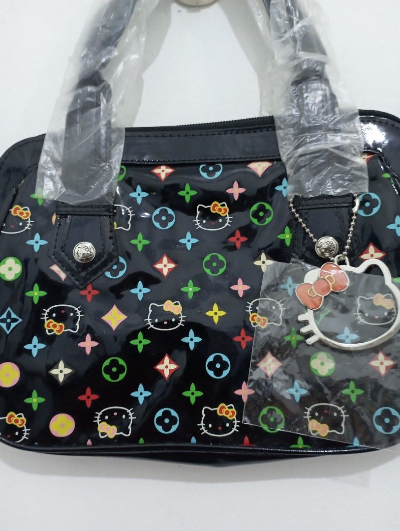 Hello Kitty Hand Bag LV inspired, Women's Fashion, Bags & Wallets ...