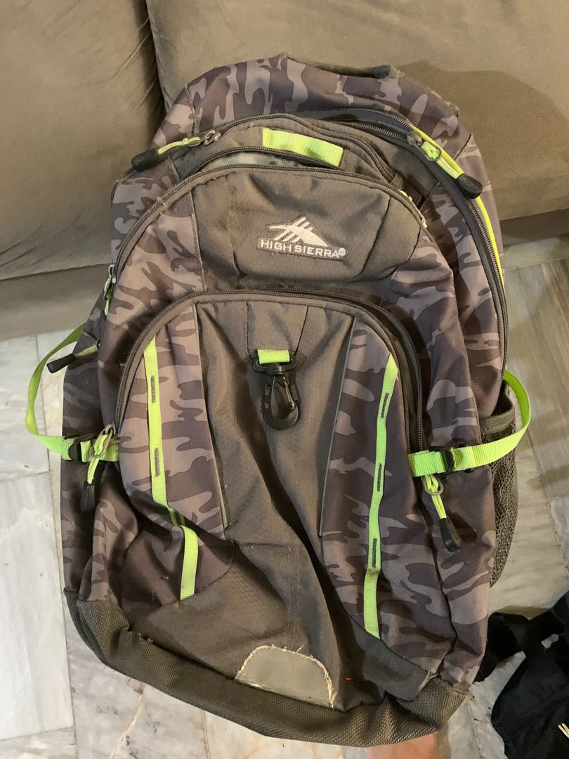 High sierra backpack heavy duty, Men's Fashion, Bags, Backpacks on ...