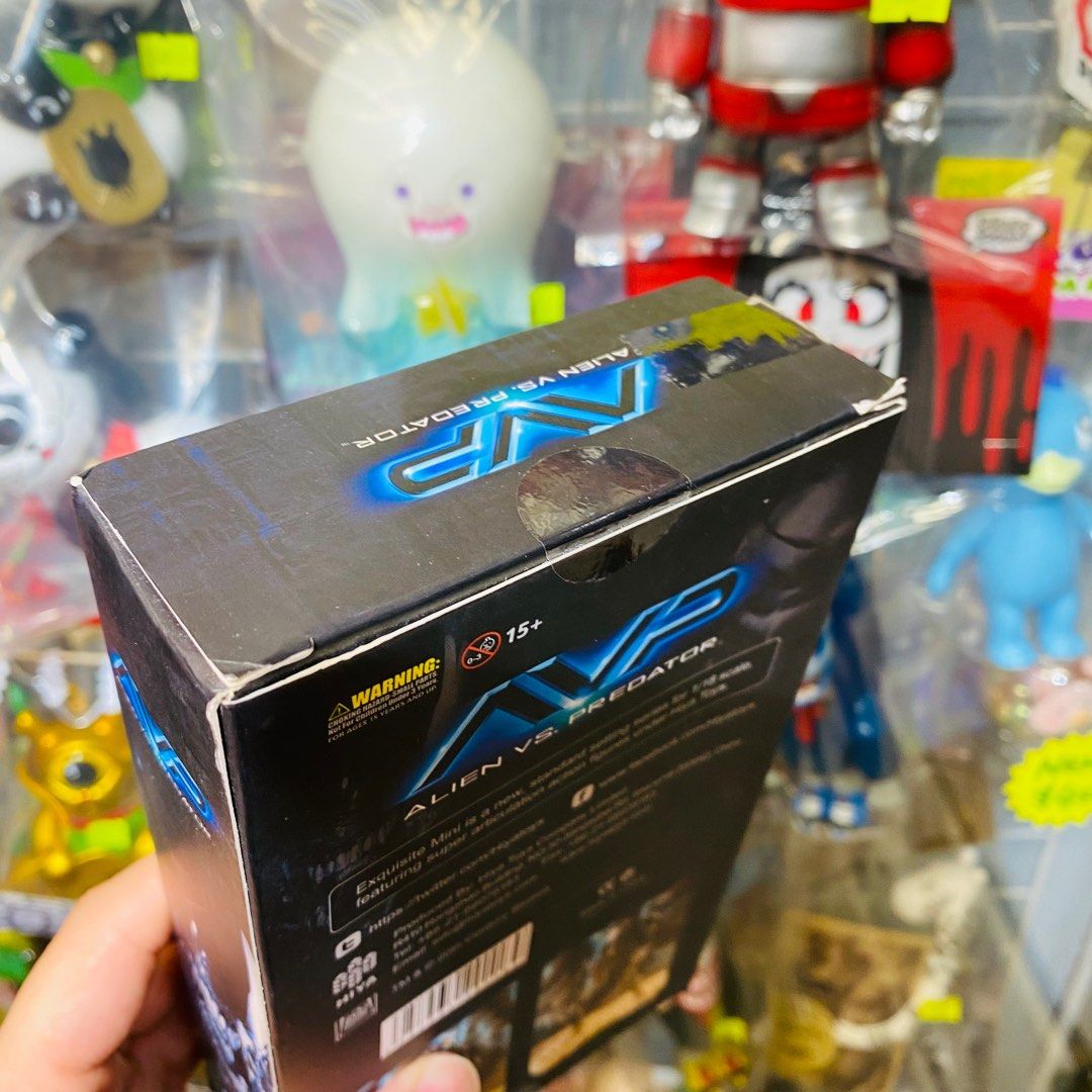 Hiya Exquisite Mini AVP Alien VS.Predator Temple Guard Predator 3.75吋 ...