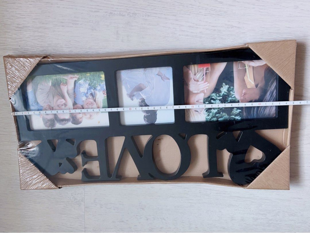 Home photo frame family photo frame LOVE, Furniture & Home Living, Home ...