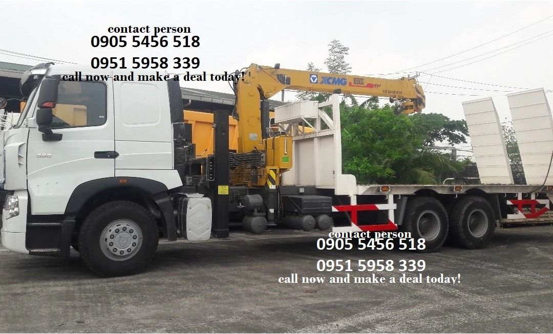 Howo a7 10 wheeler self loading truck with 10 tons boom - Brand New ...