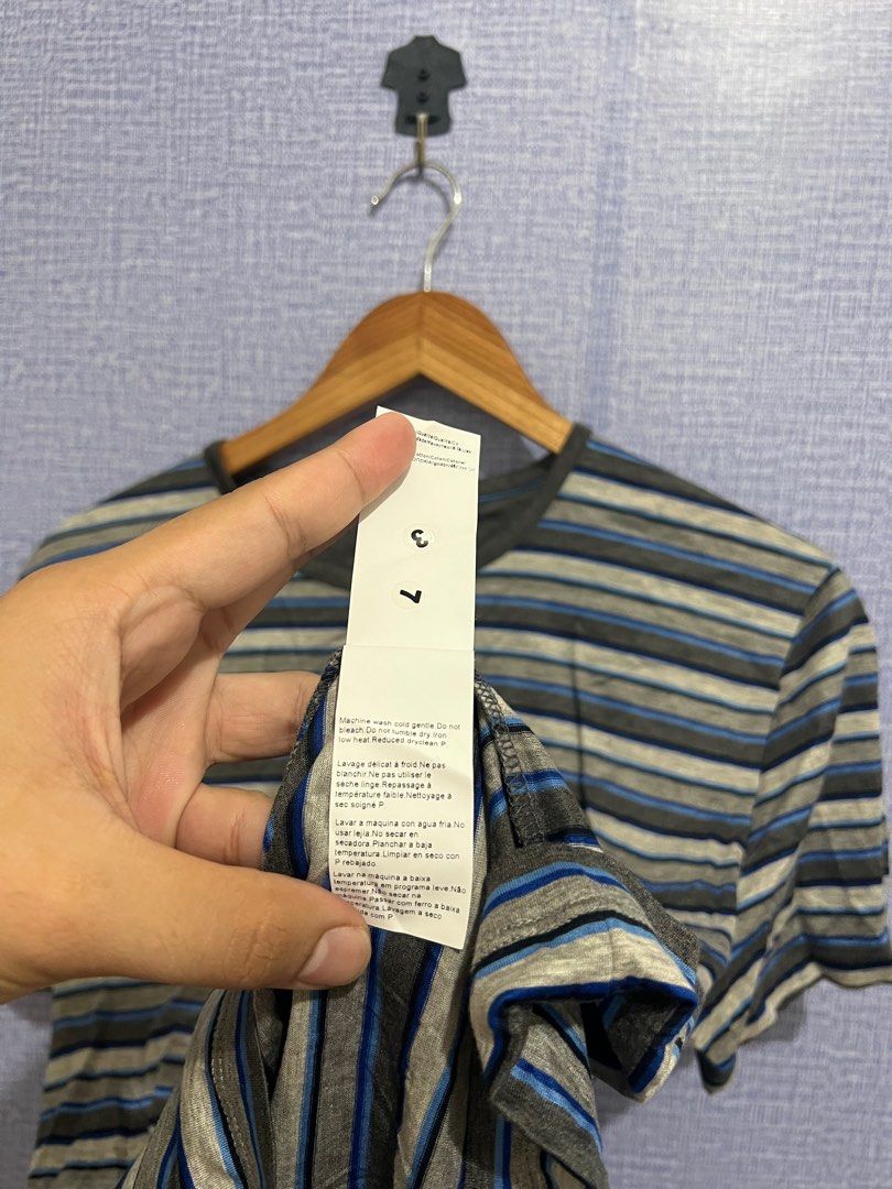 HUGO BOSS slim fit mercerised tee, Men's Fashion, Tops & Sets, Tshirts ...