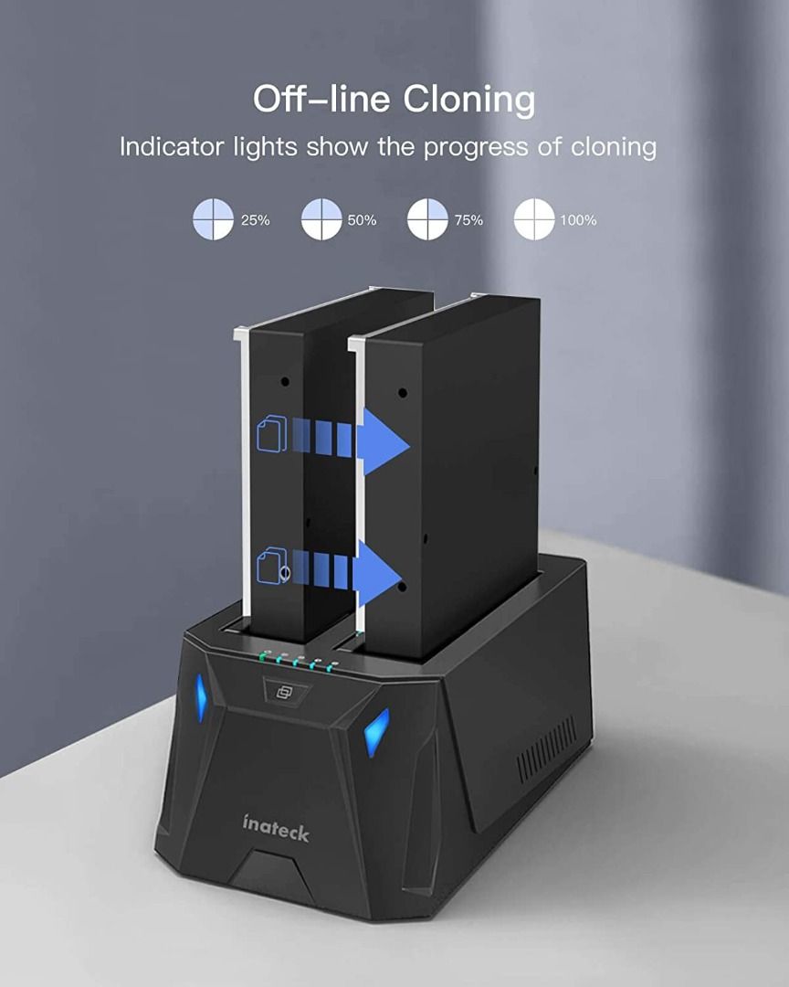 Inateck Hard Drive Docking Station FD2005C, Computers & Tech, Parts ...