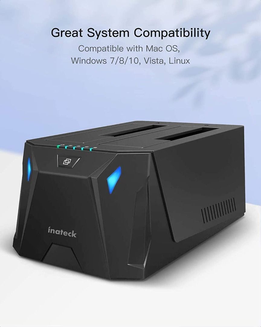 Inateck Hard Drive Docking Station FD2005C, Computers & Tech, Parts ...
