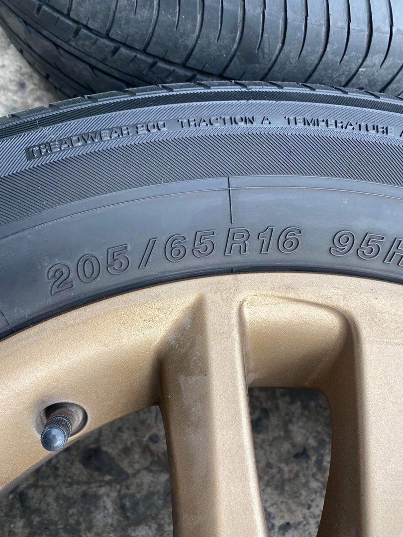 Innova stock mags and tires 2020, Car Parts & Accessories, Mags and ...