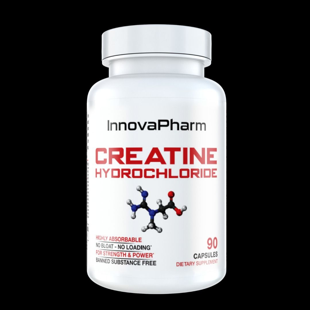 InnovaPharm Creatine Hydrochloride, Health & Nutrition, Health ...