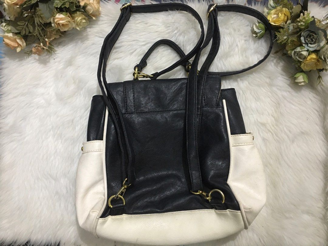 Japan Genuine Leather two-way back pack, Women's Fashion, Bags ...