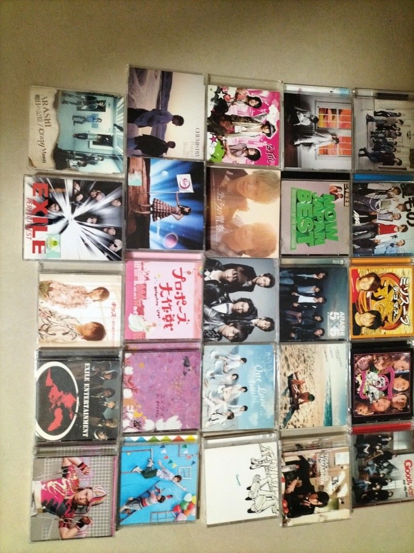 Japanese CDs/DVDs--pls read descritpions, Hobbies & Toys, Music & Media ...
