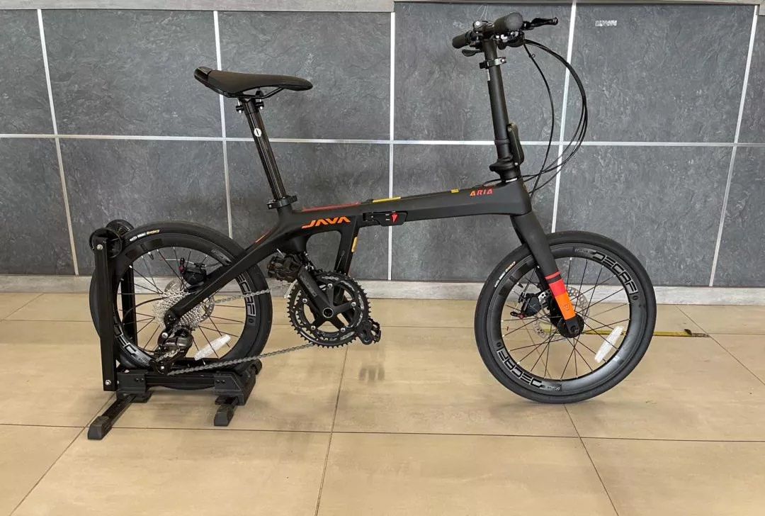 (包送貨安裝)JAVA Aria 18速碳纖摺疊單車 folding bike bromtpon Dahon fnhon birdy trinx, 運動產品, 單車及配件, 單車 ...