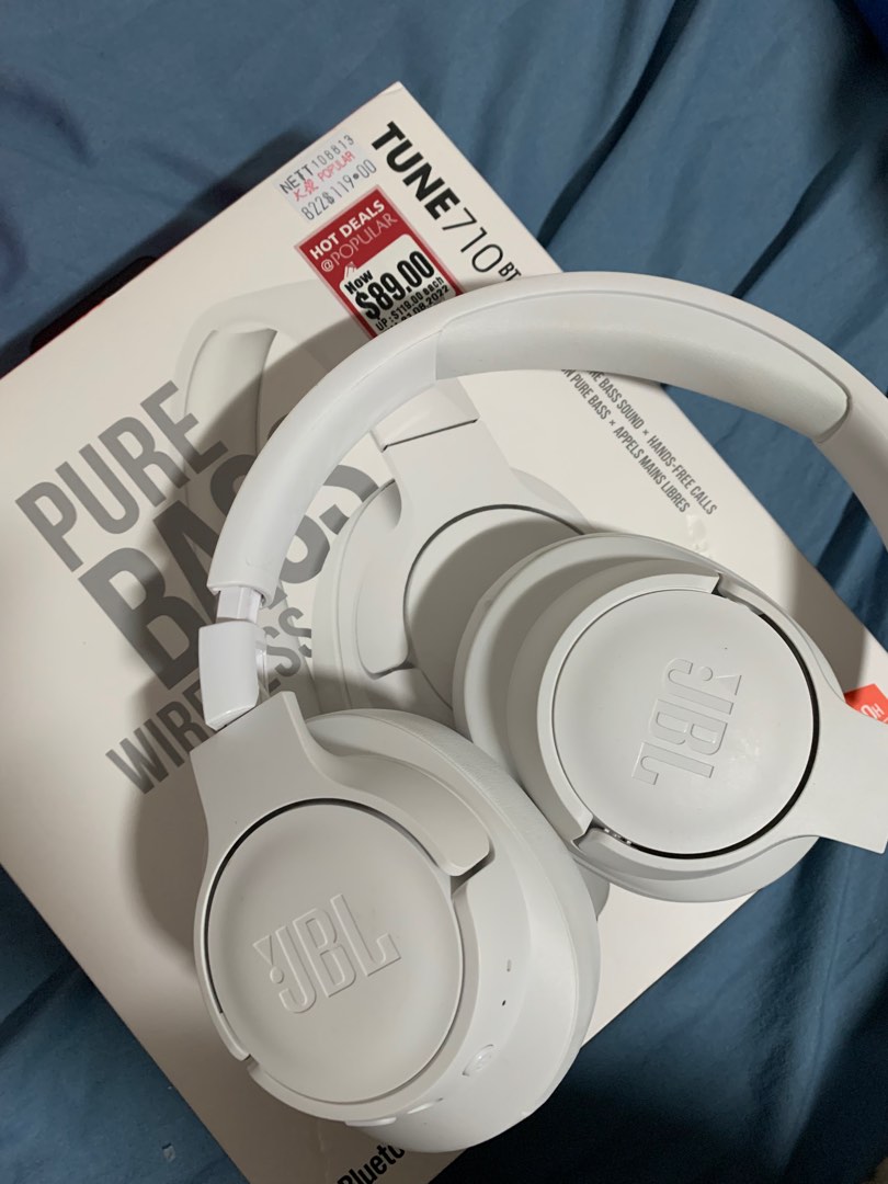 JBL Tune 710BT wireless headphones, Audio, Headphones & Headsets on ...