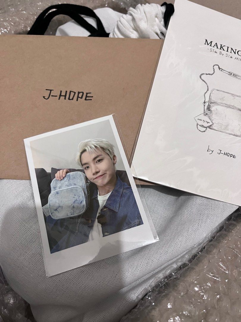 j-hope Side by Side Mini bag OFFICIAL Artist made merch, Women's ...