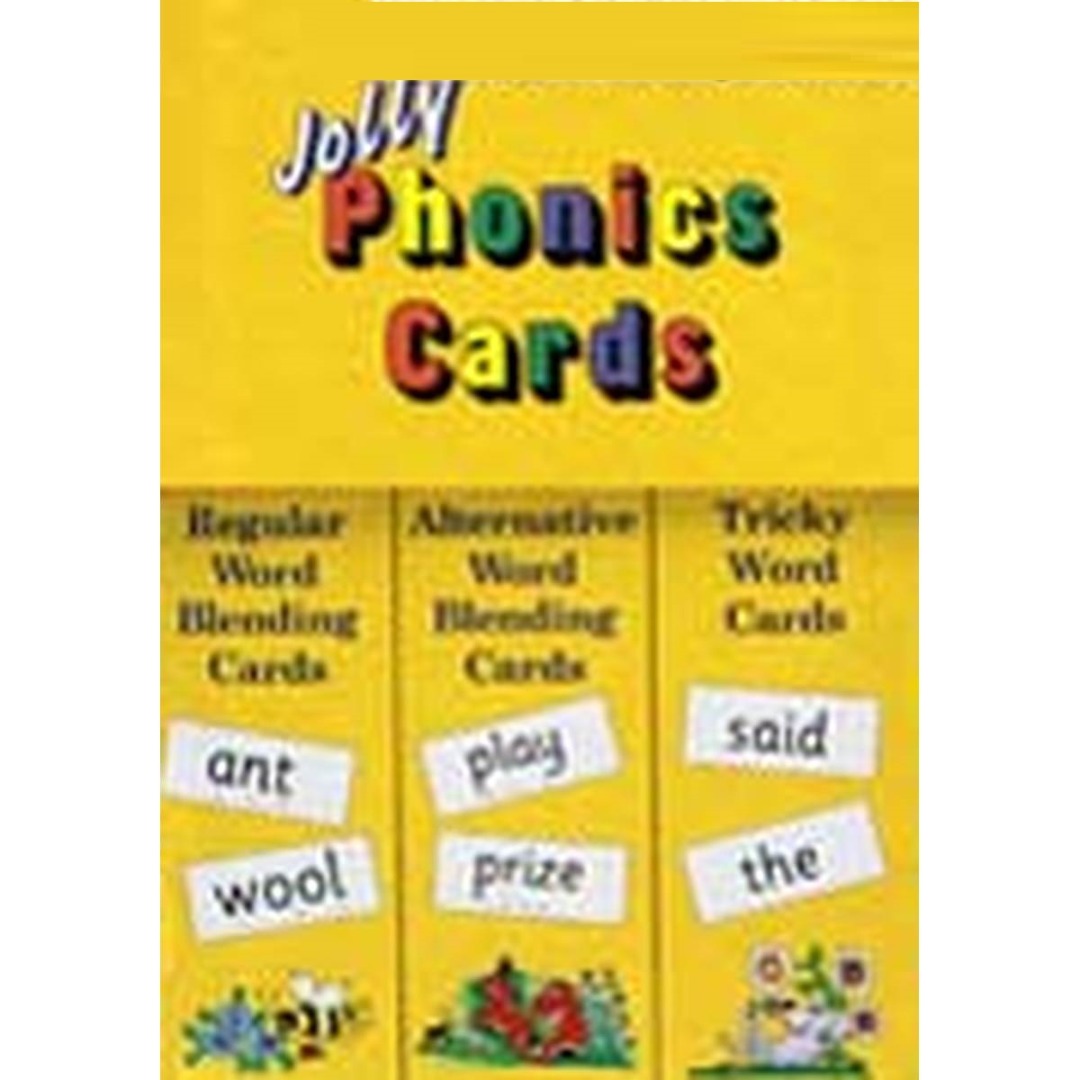 Jolly Phonics Cards(T3981BS), 興趣及遊戲, 書本 & 文具, 小朋友書 - Carousell