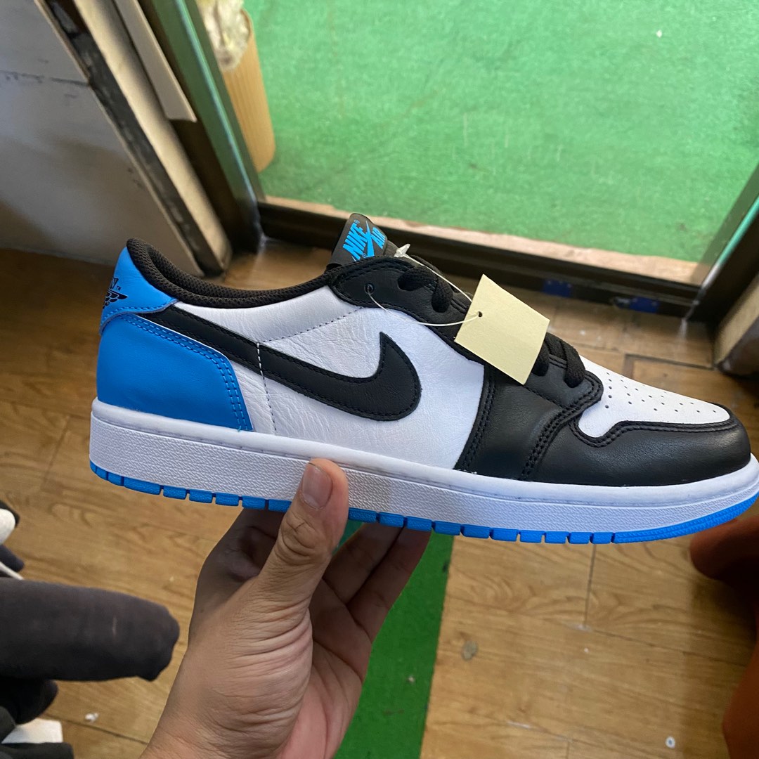 Jordan 1 low OG UNC Powder Blue, Men's Fashion, Footwear, Sneakers on ...