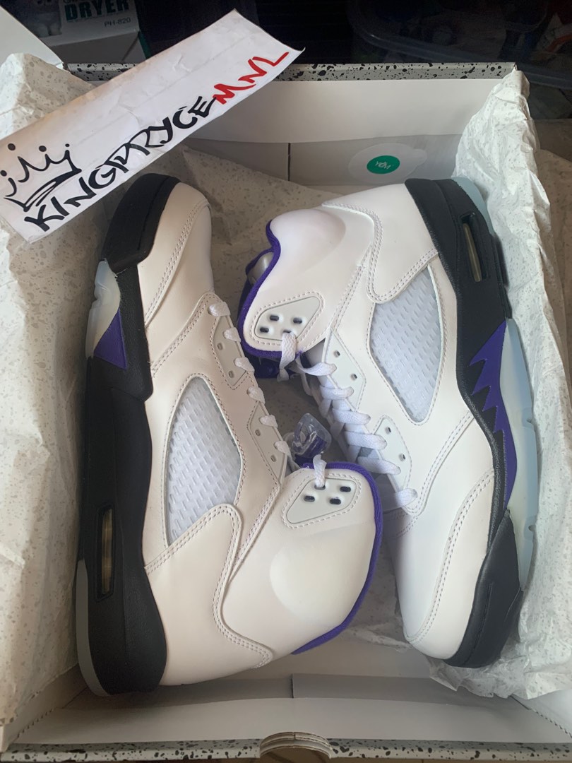 Jordan 5 Dark Concord, Men's Fashion, Footwear, Sneakers on Carousell