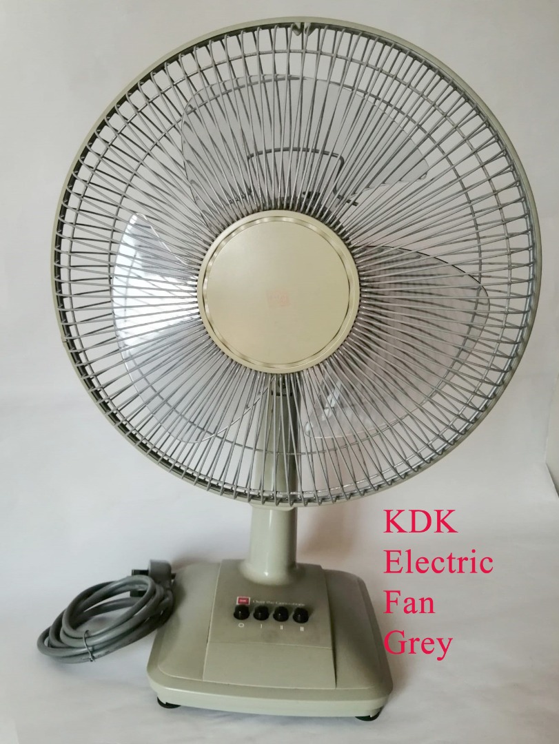 KDK Electric Desk Fan - Matsushita Ecology Systems Co Ltd, Furniture ...