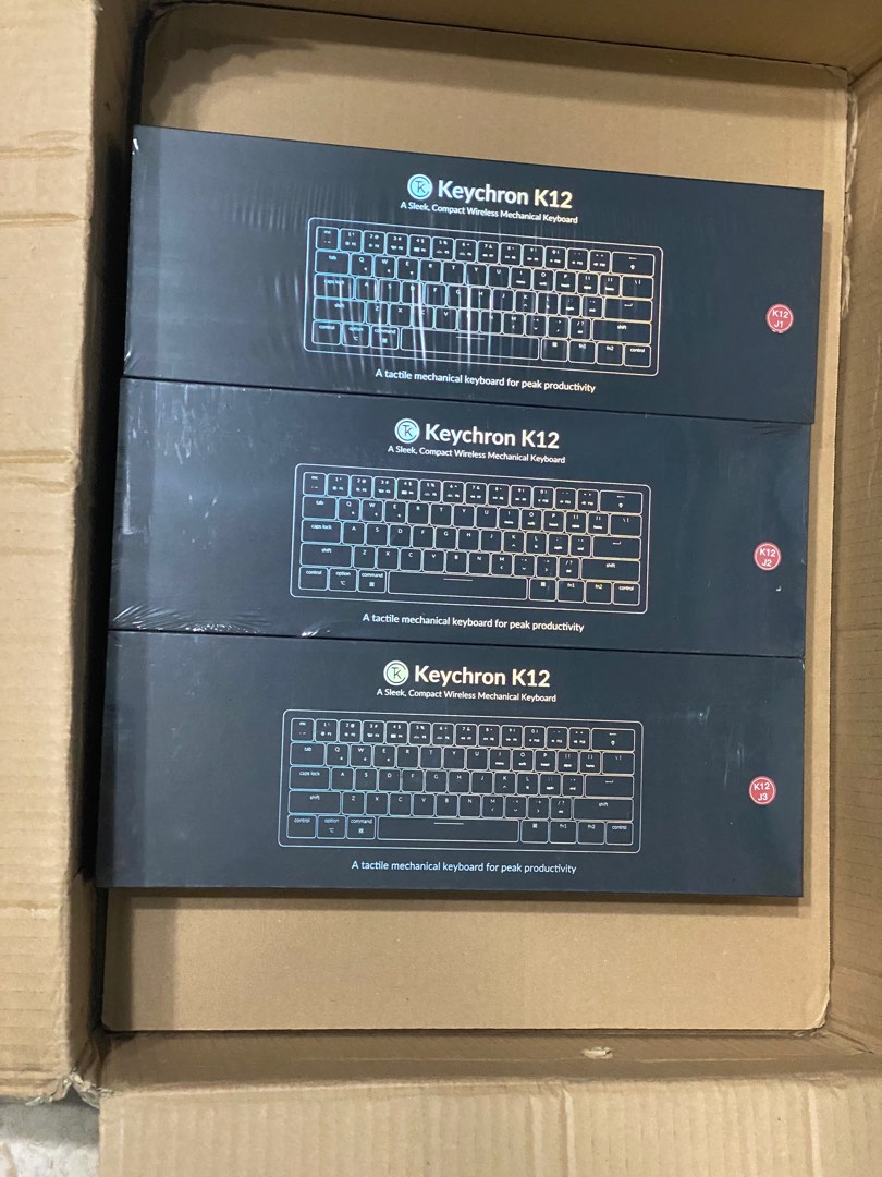 Keychron K12 Aluminium RGB Bluetooth Mechanical Keyboard, Computers & Tech, Parts & Accessories ...