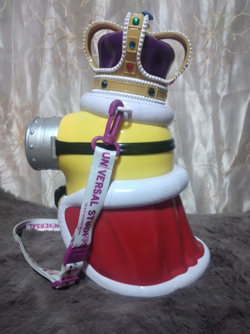 King Bob Minion Popcorn Bucket, Hobbies & Toys, Toys & Games on Carousell
