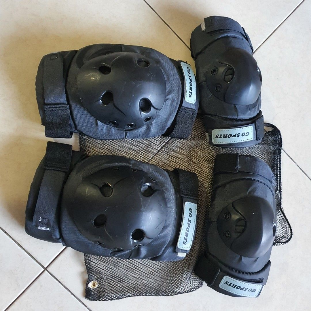 Knee and Elbow Guard Set, Motorcycles, Motorcycle Accessories on Carousell