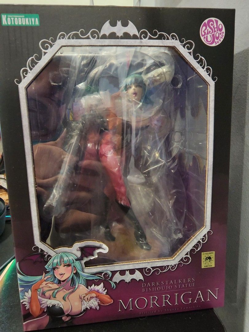 Kotobukiya - Darkstalker Bishoujo Statue - Morrigan Aensland anime pvc ...