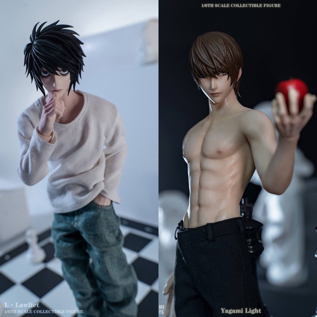 L. Lawliet (Full Joint Body Version) & Yagami Light Kira (Half Body ...
