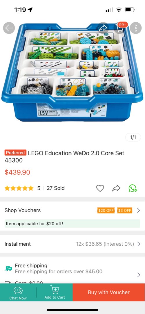 Lego wedo2.0, Hobbies & Toys, Toys & Games on Carousell