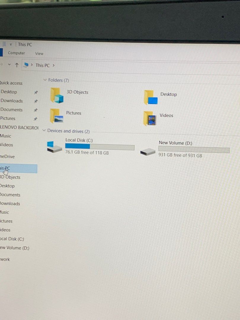 Lenovo legion COBY core i7 kabylake 16gb ram 128gb ssd 1TB hdd 4gb VRAM ...
