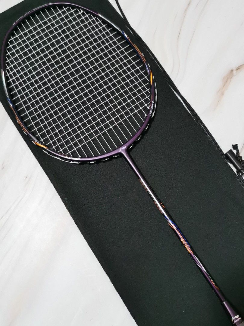 Li Ning Air Force 79 Badminton Racket with Li Ning Number 3 no.3 Boost ...