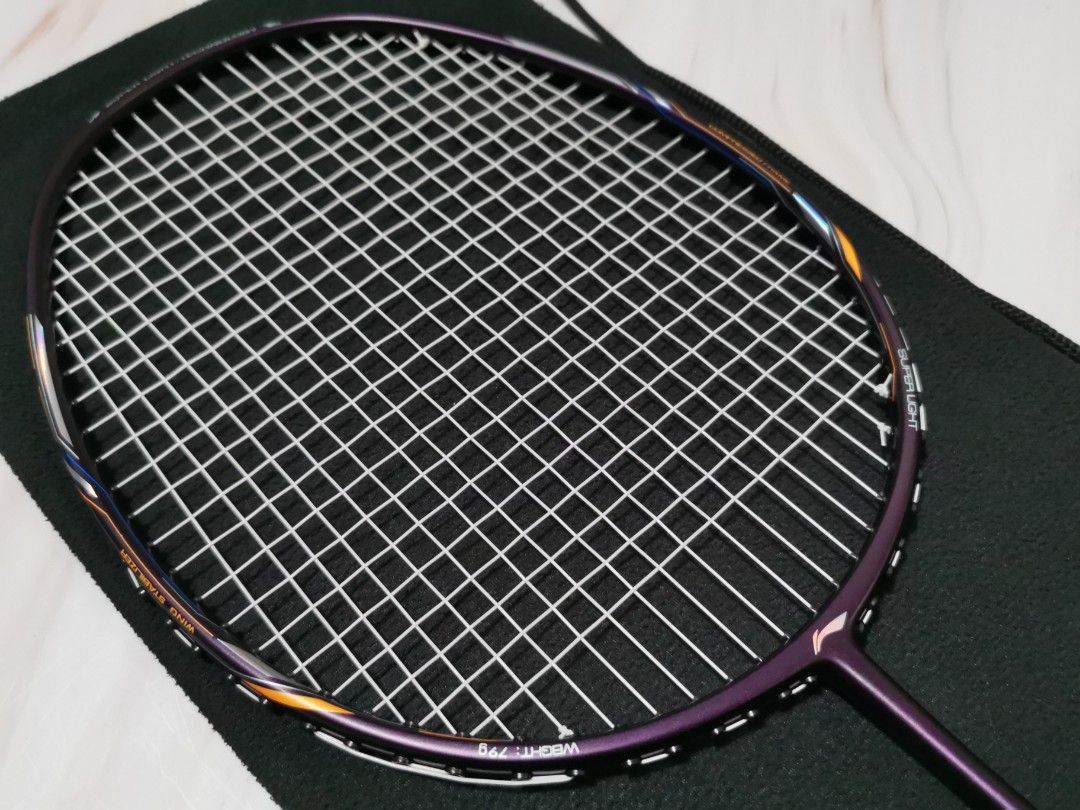Li Ning Air Force 79 Badminton Racket with Li Ning Number 3 no.3 Boost ...