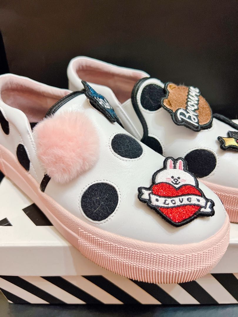 Line Friends x House of Avenues / Brown Cony, 女裝, 鞋, 波鞋 - Carousell