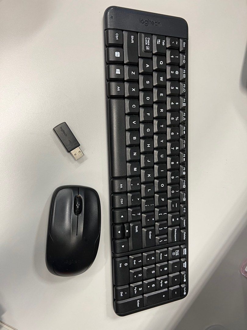 Logitech Wireless Keyboard And Mouse Set, Computers & Tech, Parts & Accessories, Computer ...