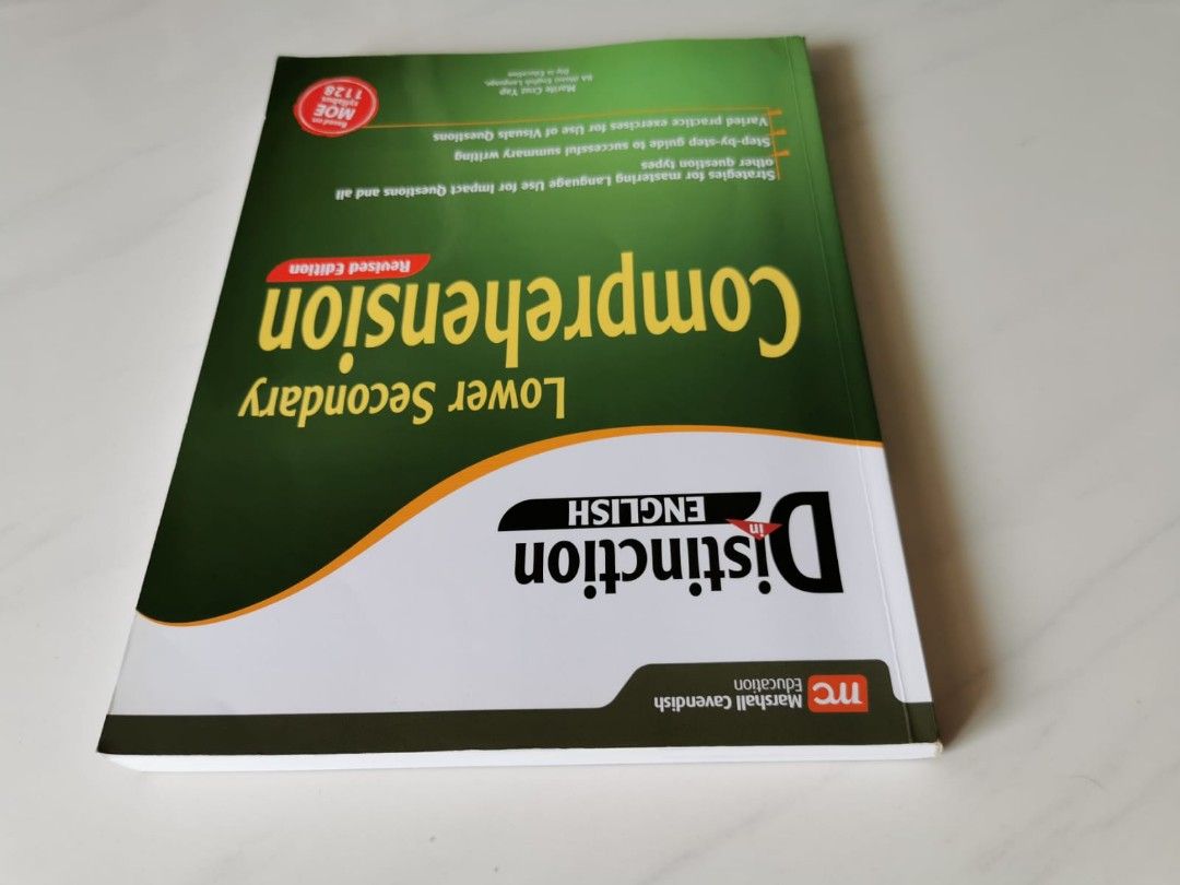 Distinction in English: Lower Secondary Comprehension *REVISED EDITION ...