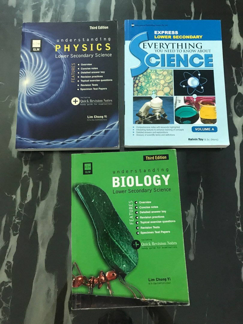 Lower Secondary science books (glm and eph), Hobbies & Toys, Books ...