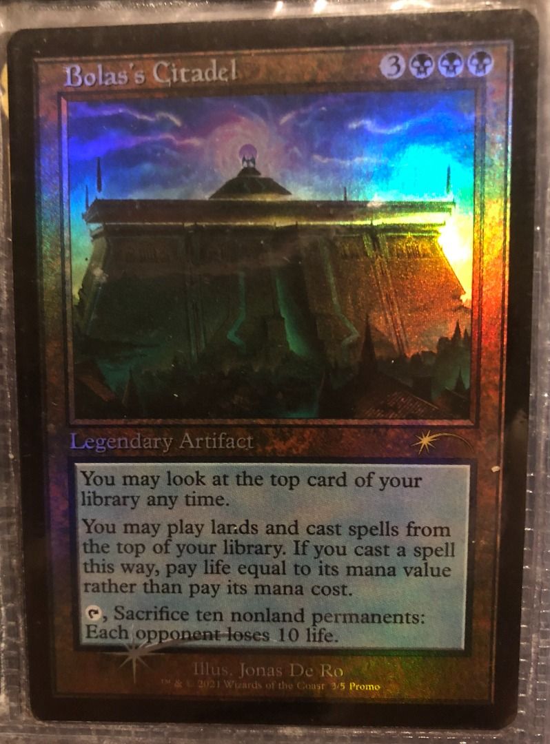 Magic The Gathering - Bolas's Citadel (Retro Frame), Hobbies & Toys ...