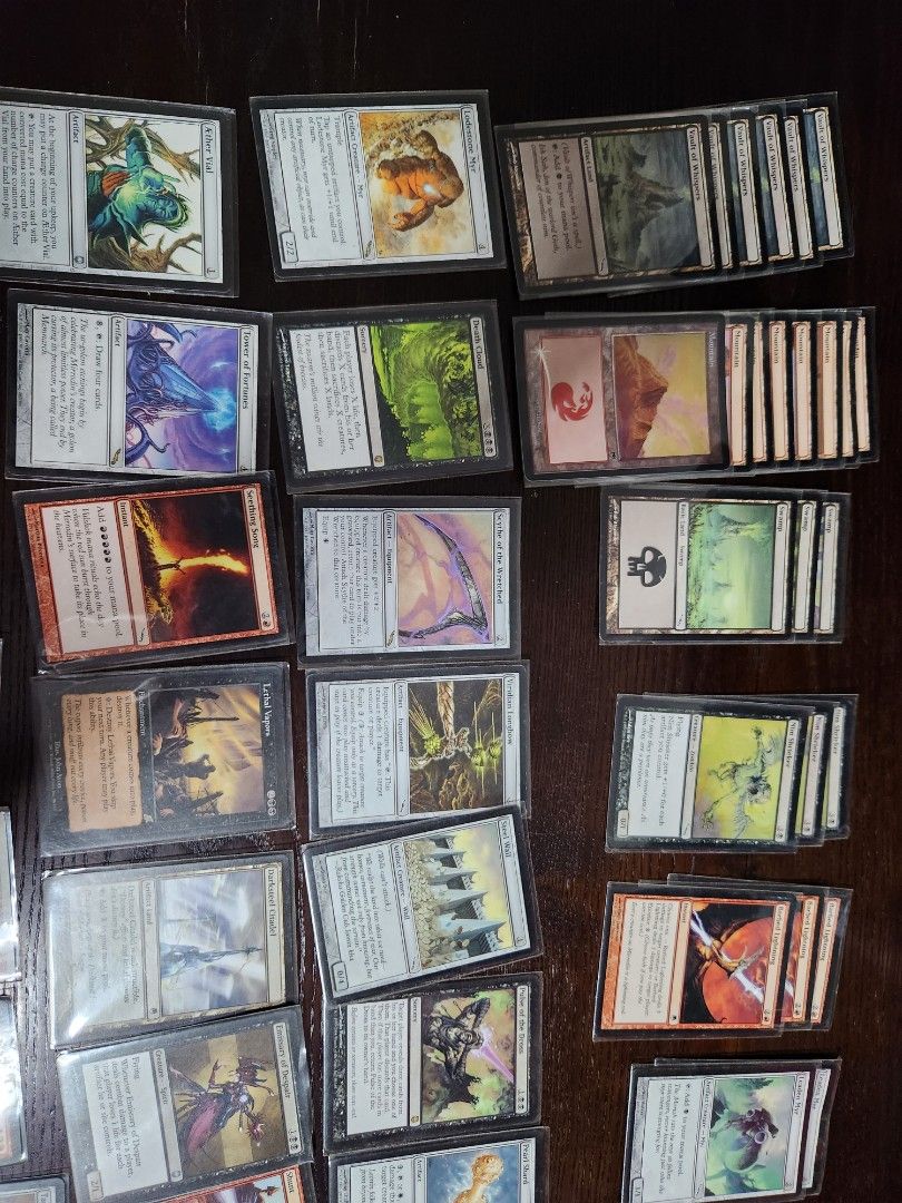 Magic the gathering retro edition (mainly mirrodin), Hobbies & Toys ...