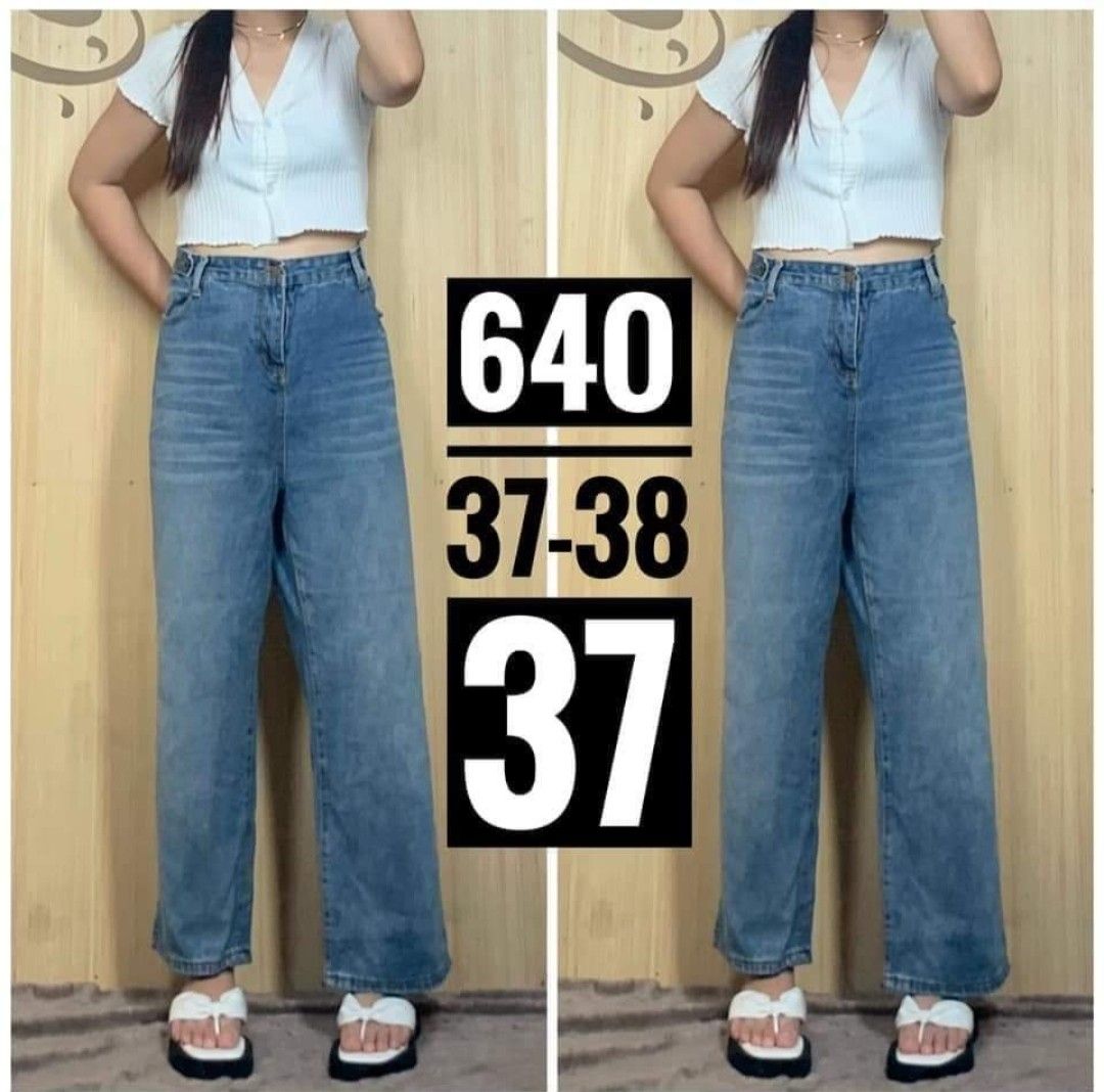 Maong Pants, Women's Fashion, Bottoms, Jeans on Carousell