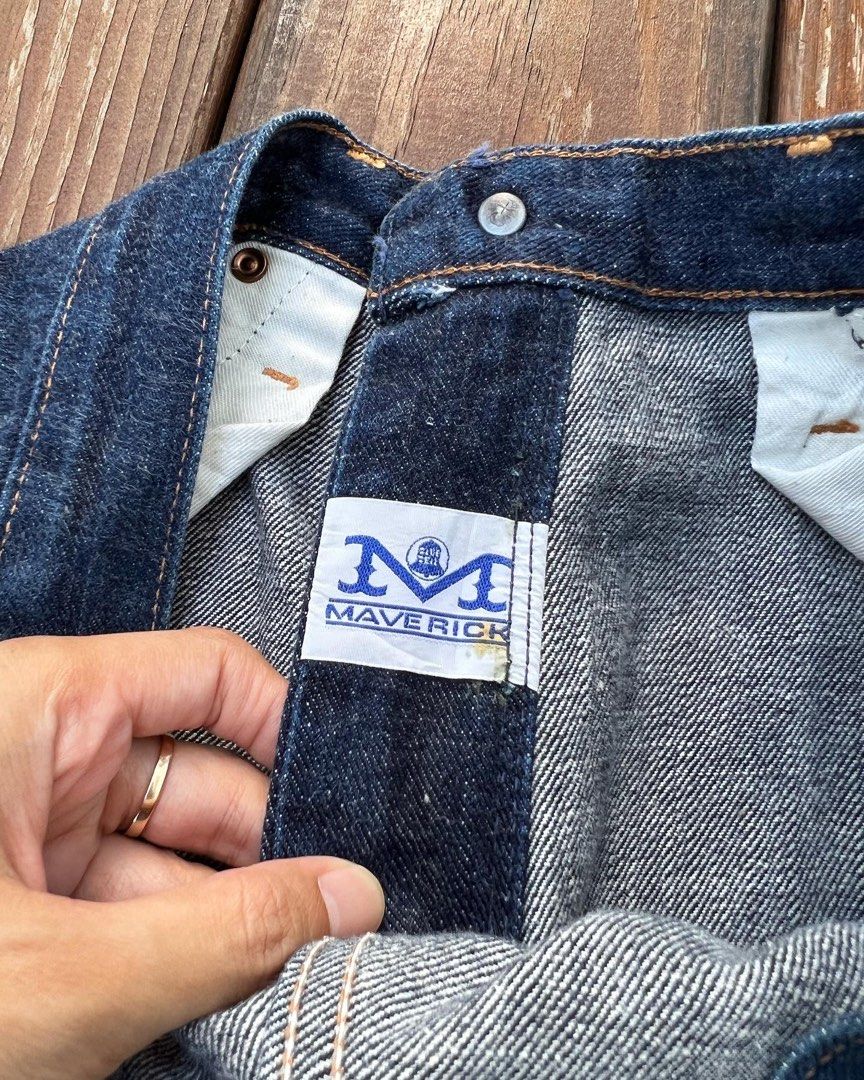 maverick jeans, Men's Fashion, Bottoms, Jeans on Carousell