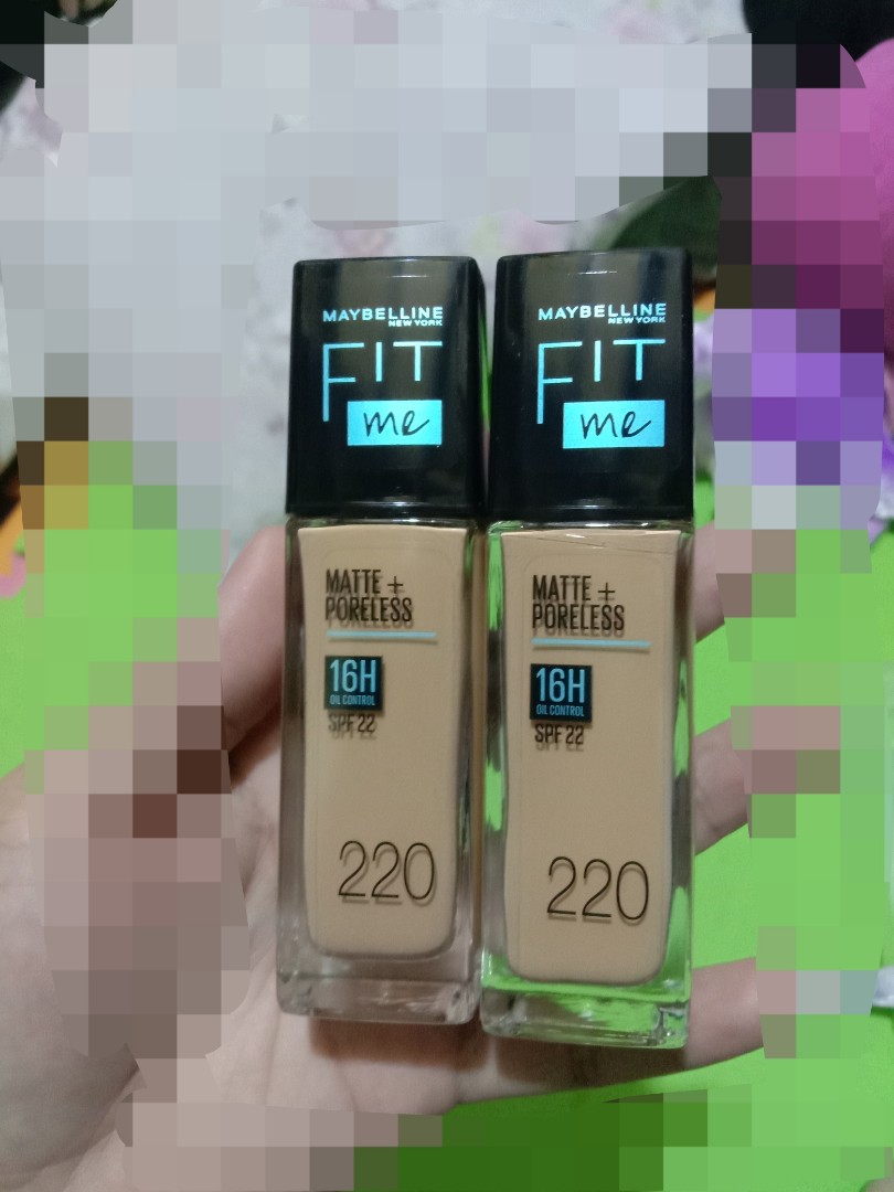 Maybelline fit me liquid foundation, Beauty & Personal Care, Face ...