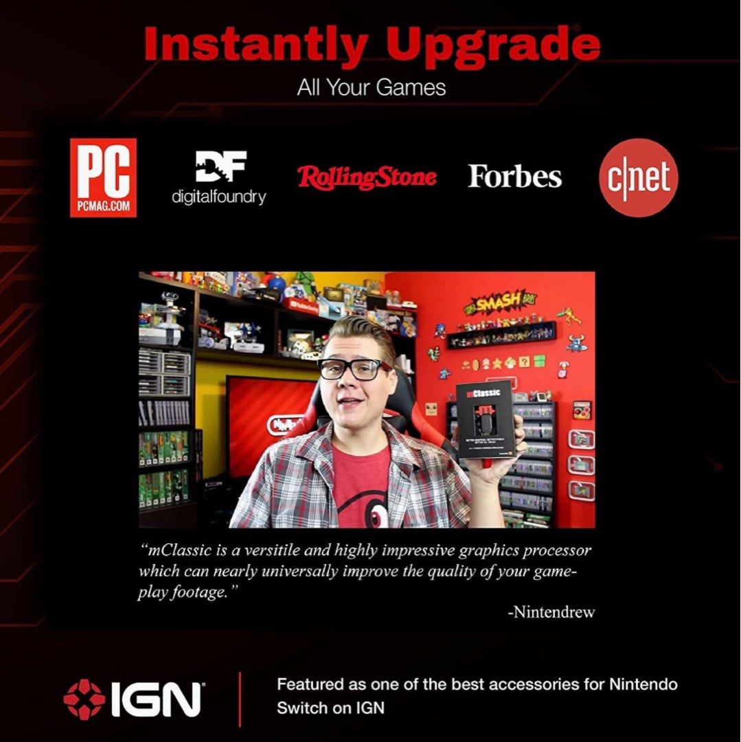 mClassic Graphics Enhancer | 1440p/4k upscaler | Upgrade Nintendo ...