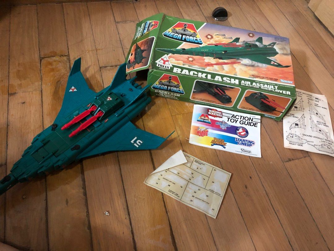 Mega Force - Stratofortress and Backlash, Hobbies & Toys, Toys & Games ...