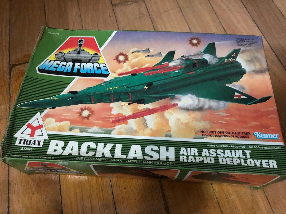 Mega Force - Stratofortress and Backlash, Hobbies & Toys, Toys & Games ...