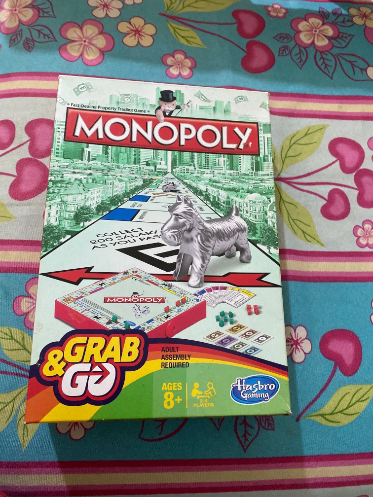 Mini monopoly grab and go, Hobbies & Toys, Toys & Games on Carousell