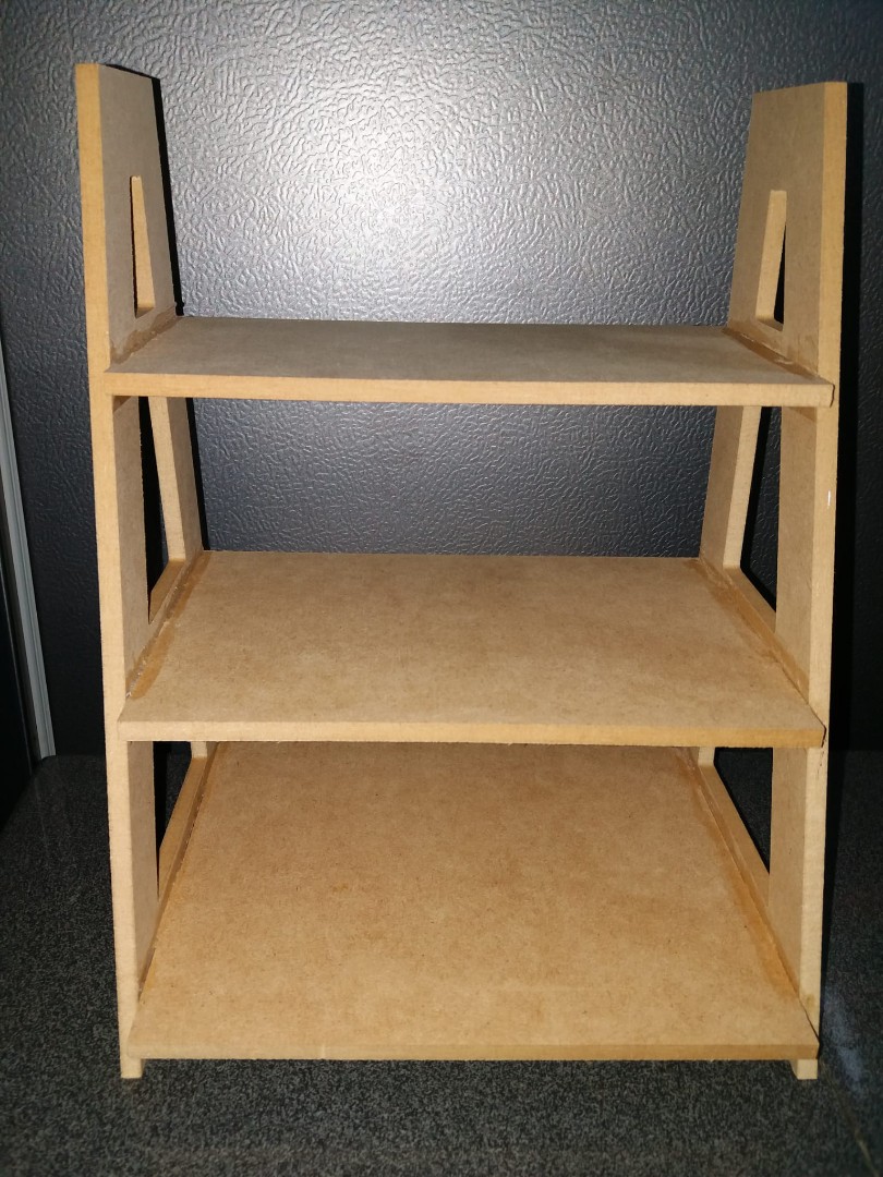 Mini wooden shelf, Furniture & Home Living, Furniture, Shelves ...