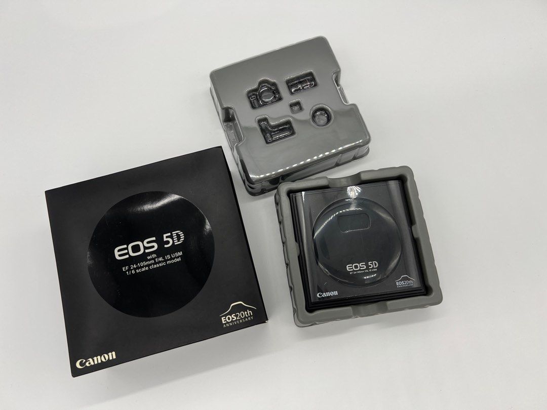 Miniature Model Camera. (It’s a Toy) 1/6 scale Canon EOS 5D with 24 ...