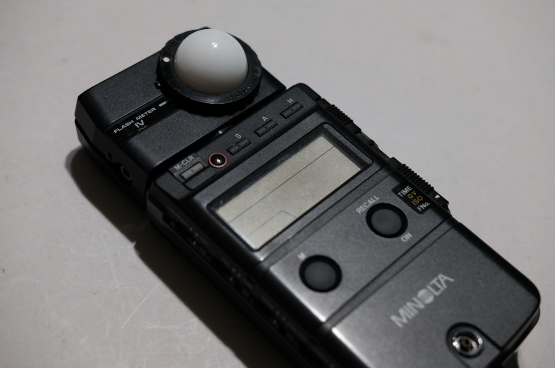 Minolta Flashmeter IV light meter, Photography, Photography Accessories ...